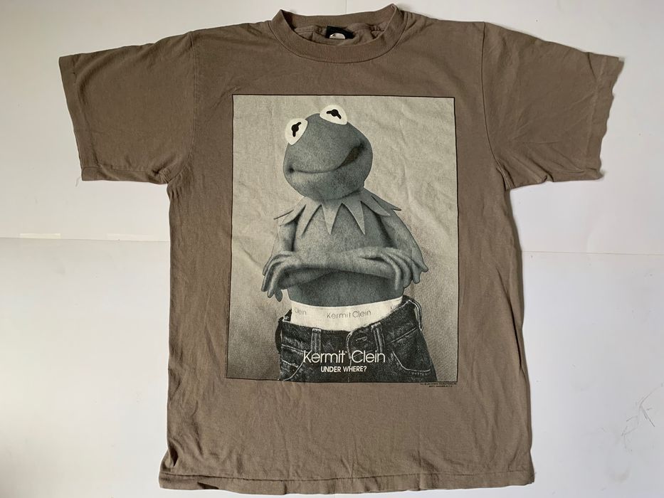 Calvin Klein Vintage 90s Kermit Clein Tshirt | Grailed