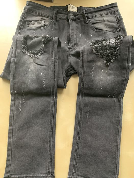 Other Ripped bandana jeans | Grailed