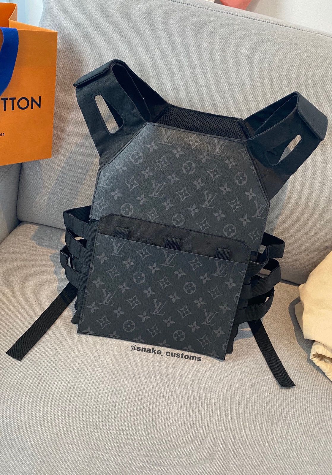 Louis Vuitton Louis Vuitton Custom Bulletproof Vest (Eclipse) | Grailed