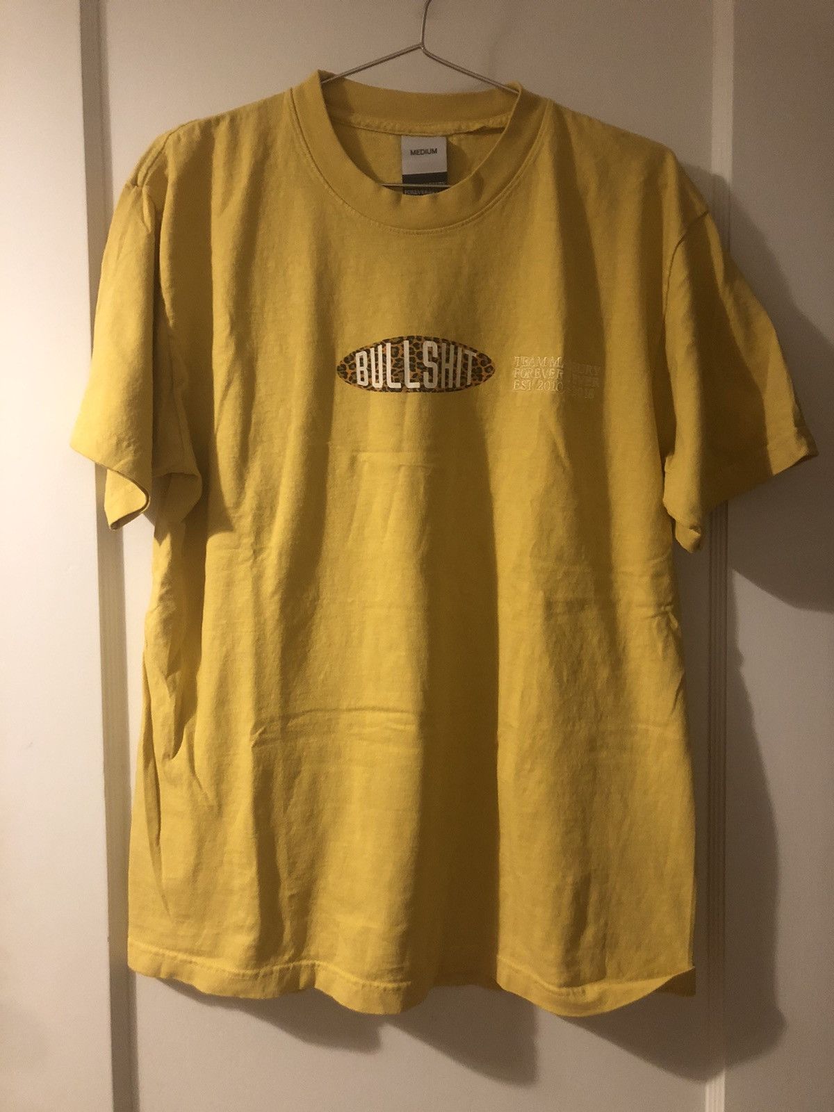 The Madbury Club The Madbury Club “Forever” Tee Yellow | Grailed