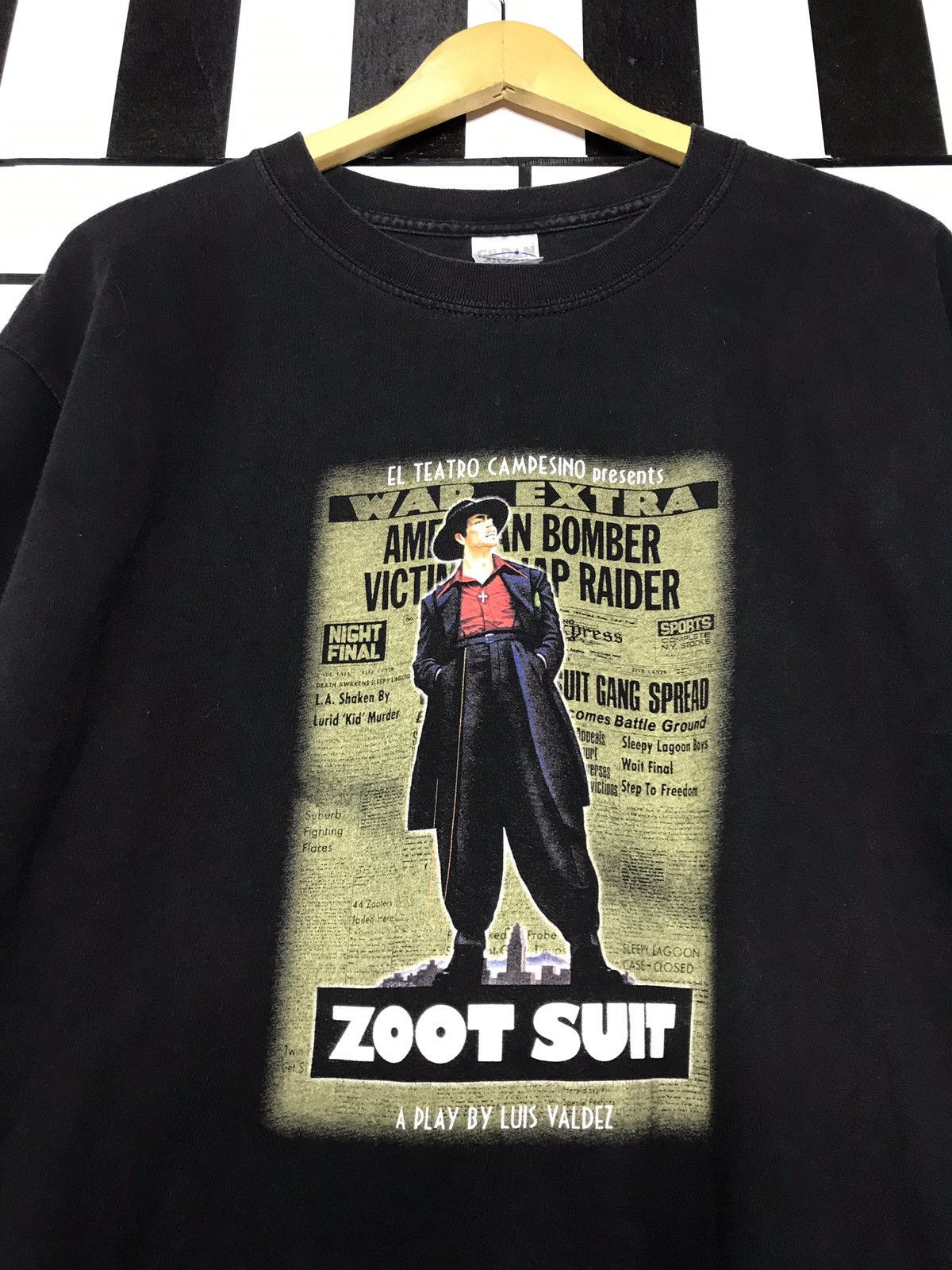 Vintage Vintage Movie Zoot Suit A Play by luis valdez promo tshirt ...