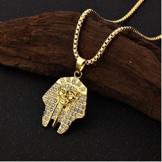 Jewelry × Streetwear Gold Egyptian Pharaoh chain | Grailed
