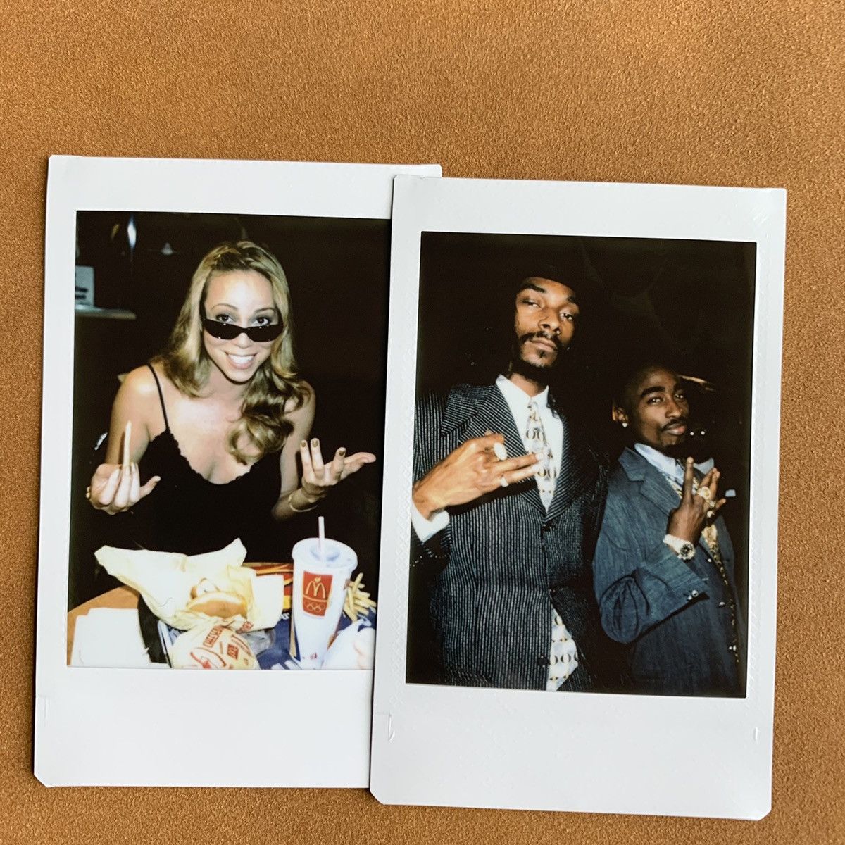Polaroid Tupac, snoop, mariah carey Polaroid | Grailed