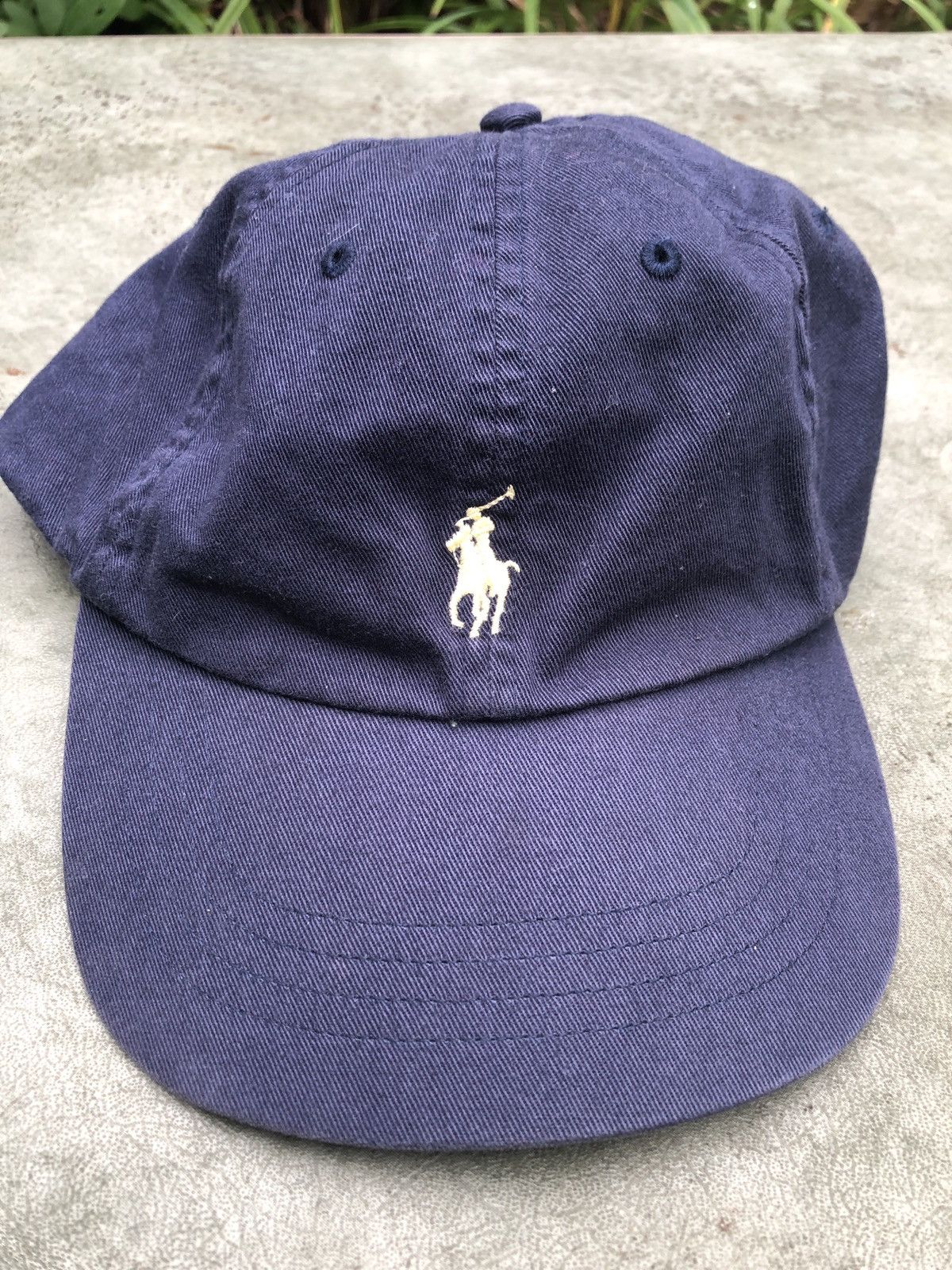 Polo Ralph Lauren Polo Hat Navy blue vintage | Grailed