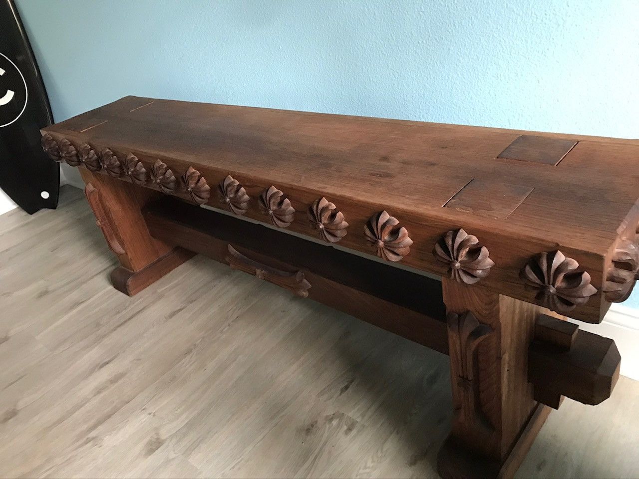 Chrome Hearts Ebony Wood Bench | Grailed