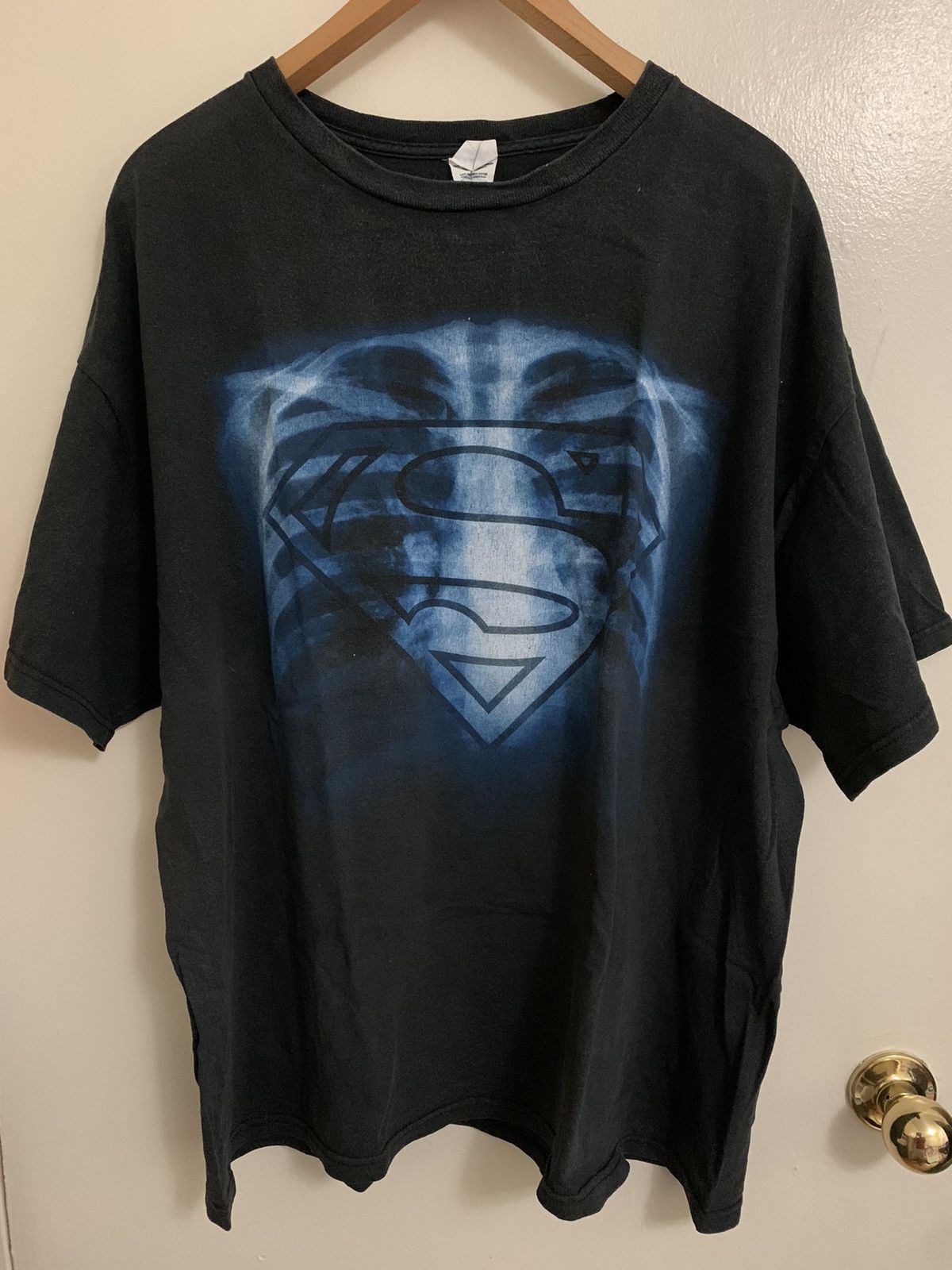 Dc Comics × Vintage Vintage DC Comics Superman Logo Chest Lungs | Grailed