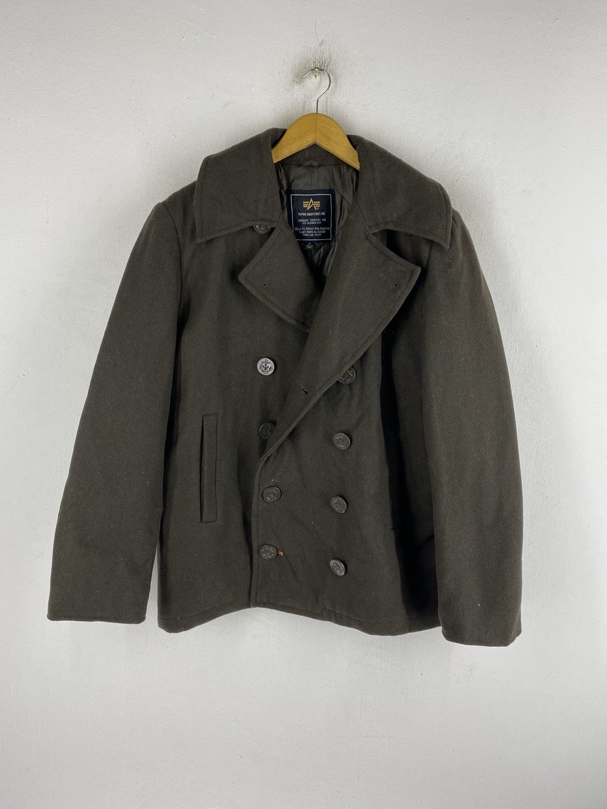 Alpha Industries Alpha Industries Pea coat | Grailed