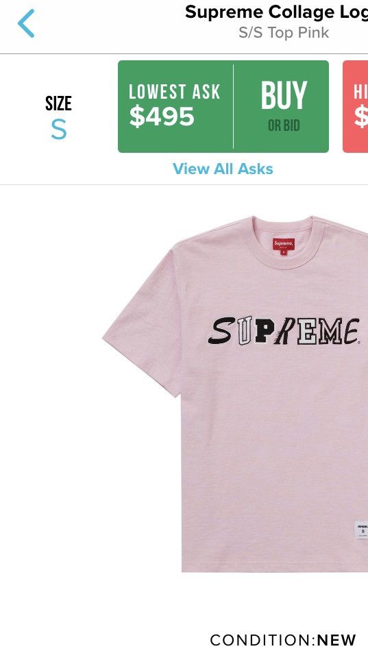 Supreme Supreme Collage Logo S/S Logo Tee | Grailed