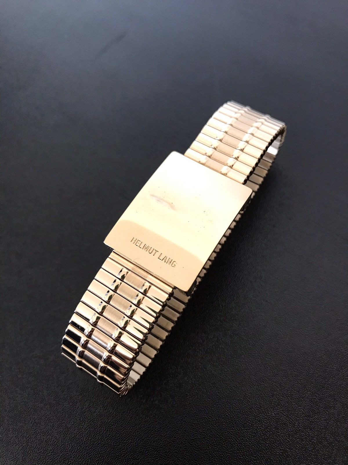 Helmut Lang AW2004 Rare Faceless Watch Bracelet Sterling Silver | Grailed
