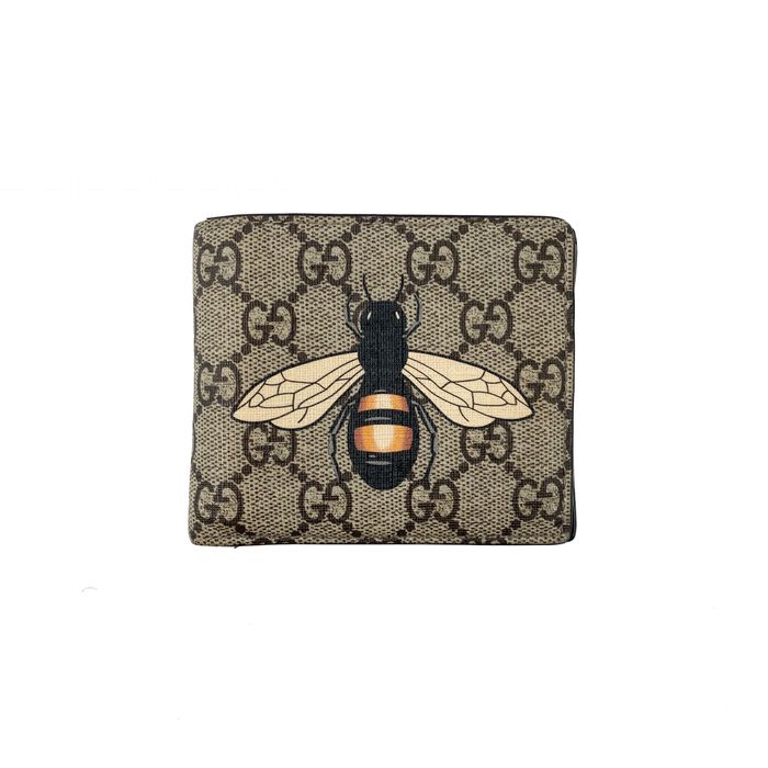 Gucci Gucci Bee Monogram Wallet | Grailed
