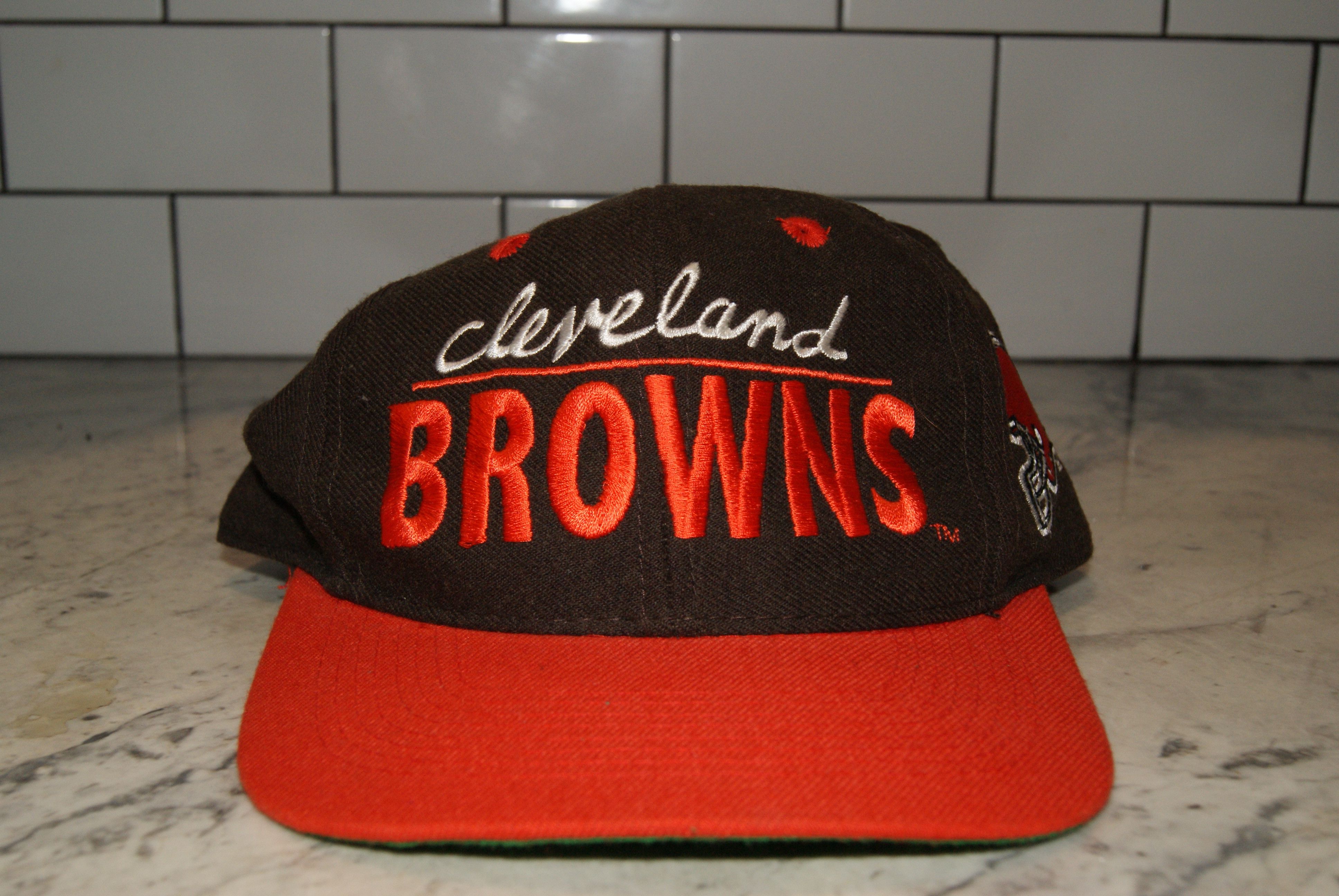 NFL × Snap Back × Vintage Vintage NFL Cleveland Browns Snapback Hat ...