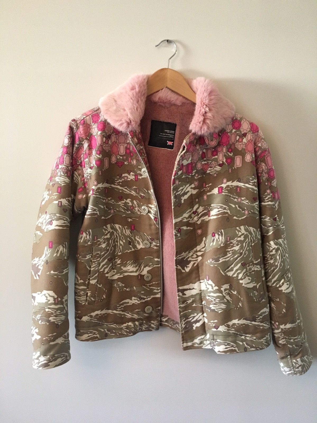 Undercover D.A.V.F. Camo Diamond Jacket | Grailed