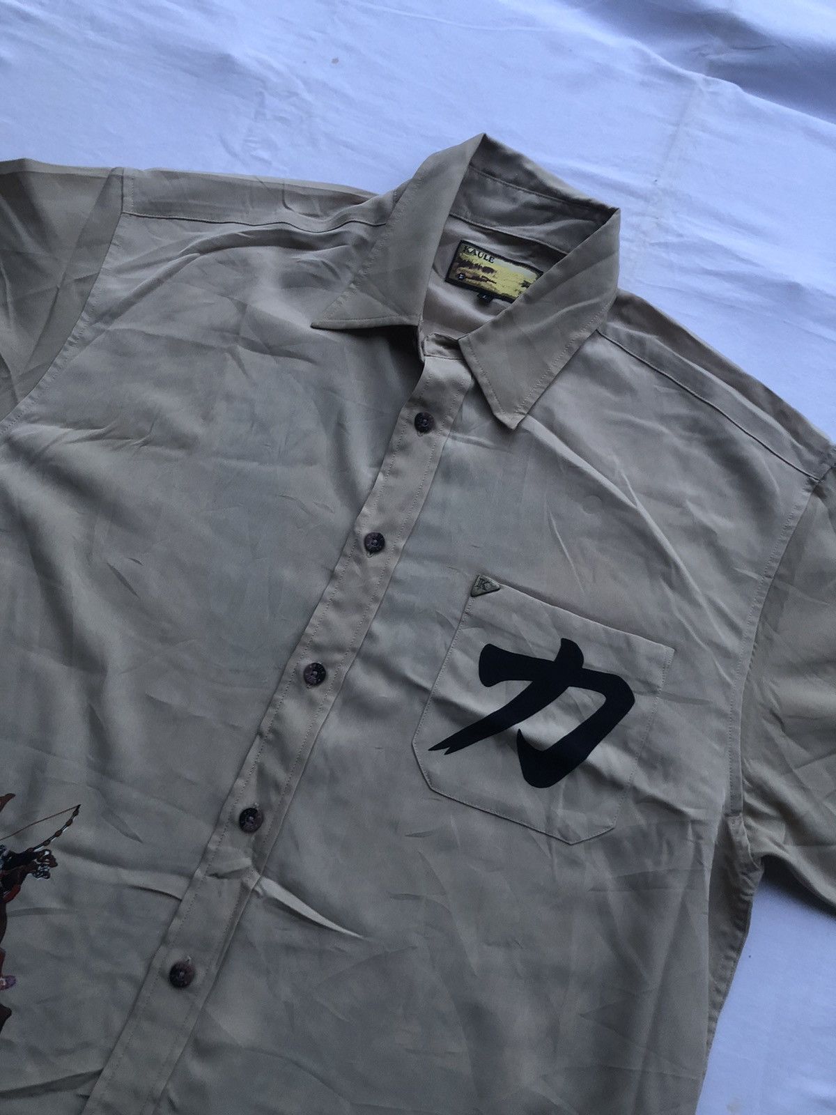 Japanese Brand × Vintage Kaula Vintage yakuza design Shirt | Grailed