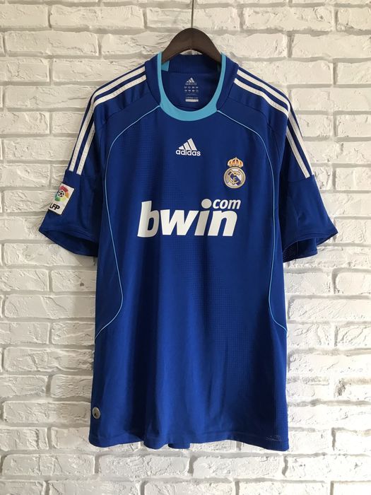 Adidas 2008/09 Adidas Real Madrid Away Football Soccer Jersey BWIN ...