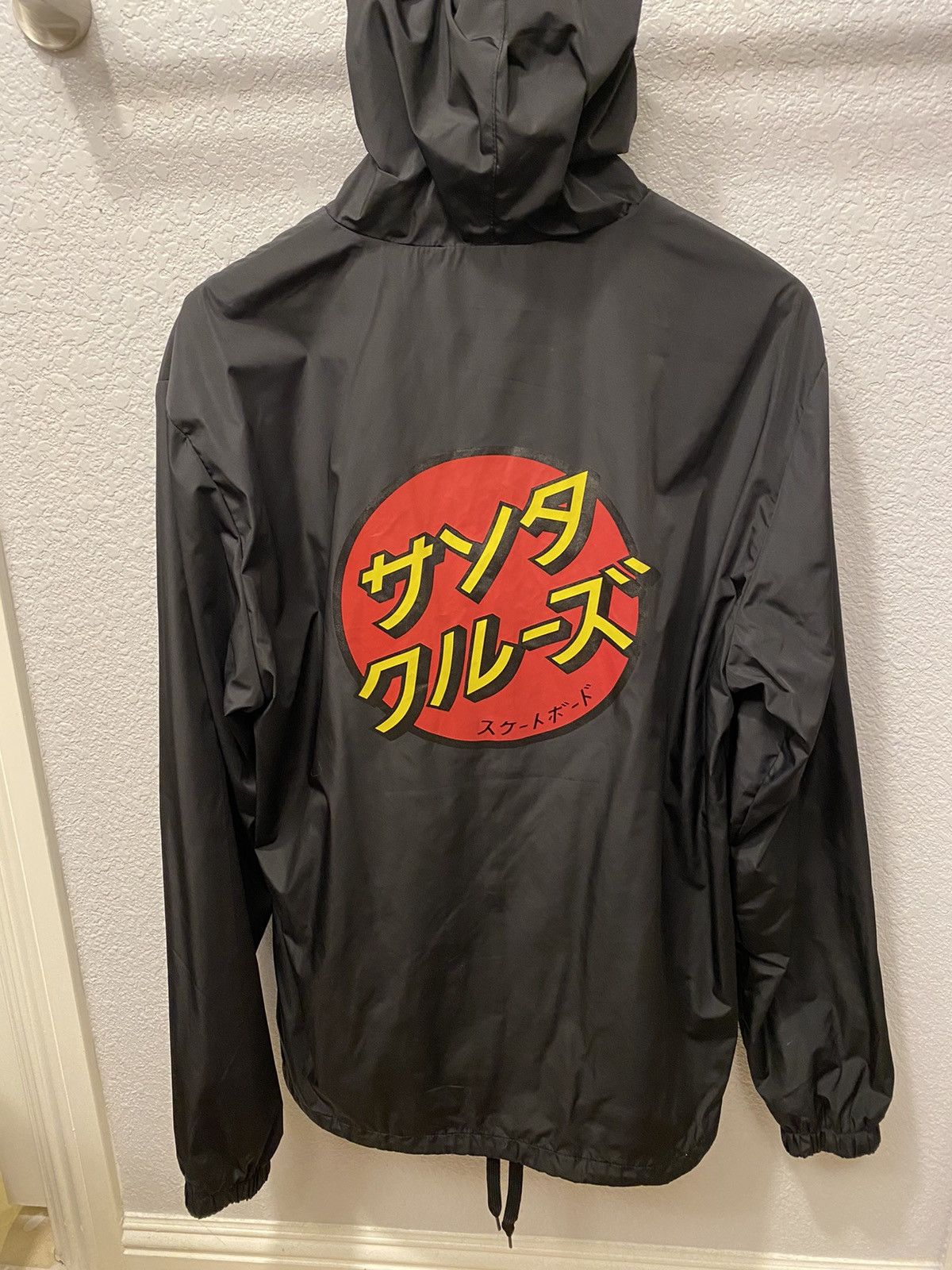 Santa Cruz Santa Cruz Japanese Dot Hooded Windbreaker Jacket | Grailed