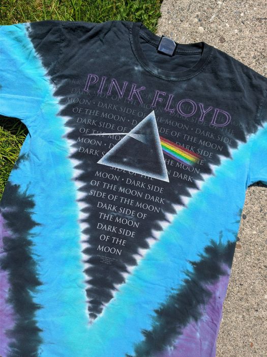 Liquid Blue *Rare* Pink Floyd DSOM Tee dyed vintage travis style | Grailed