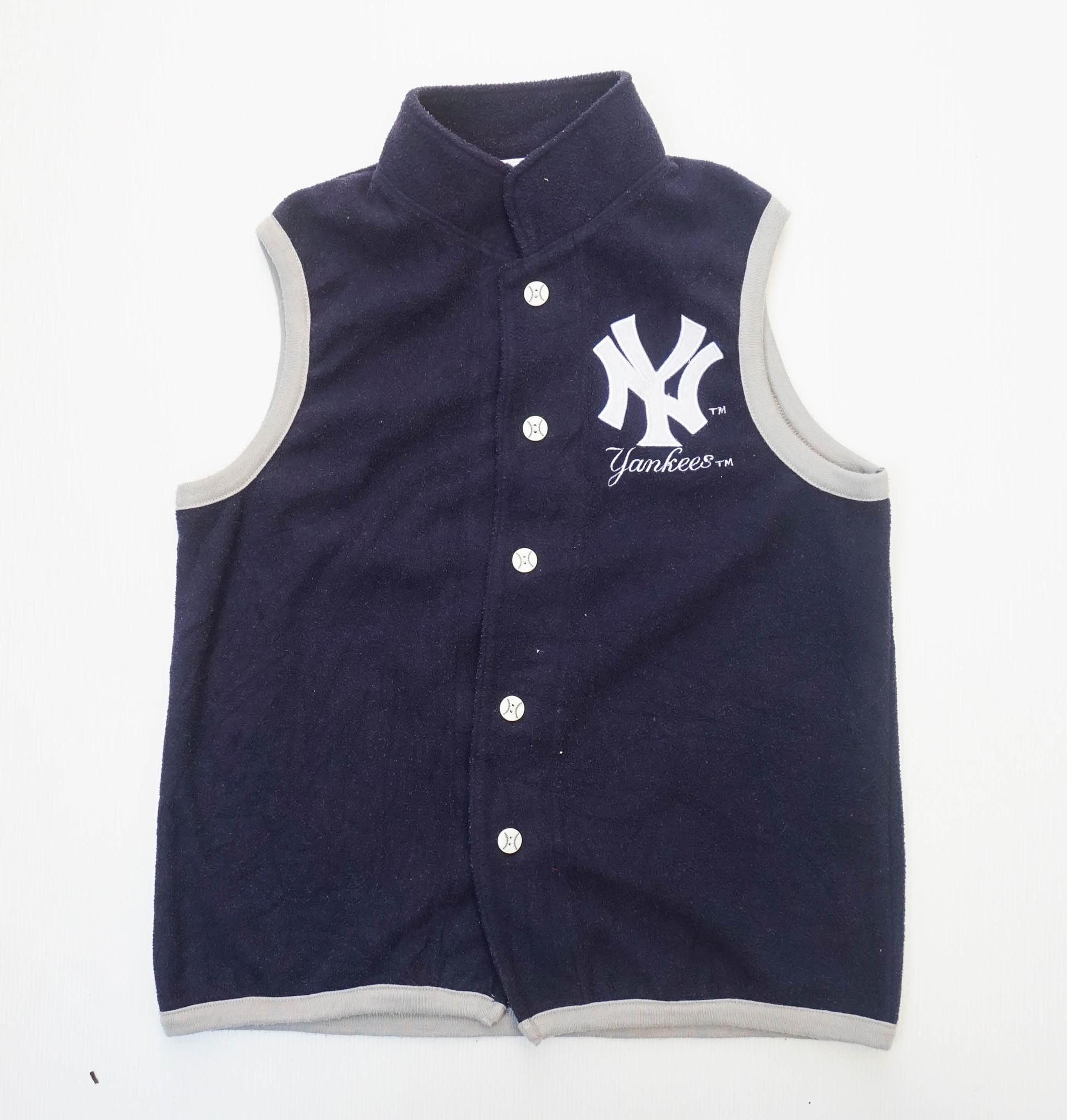 MLB × New York Yankees NY YANKEES Vest with Big Logo | Grailed