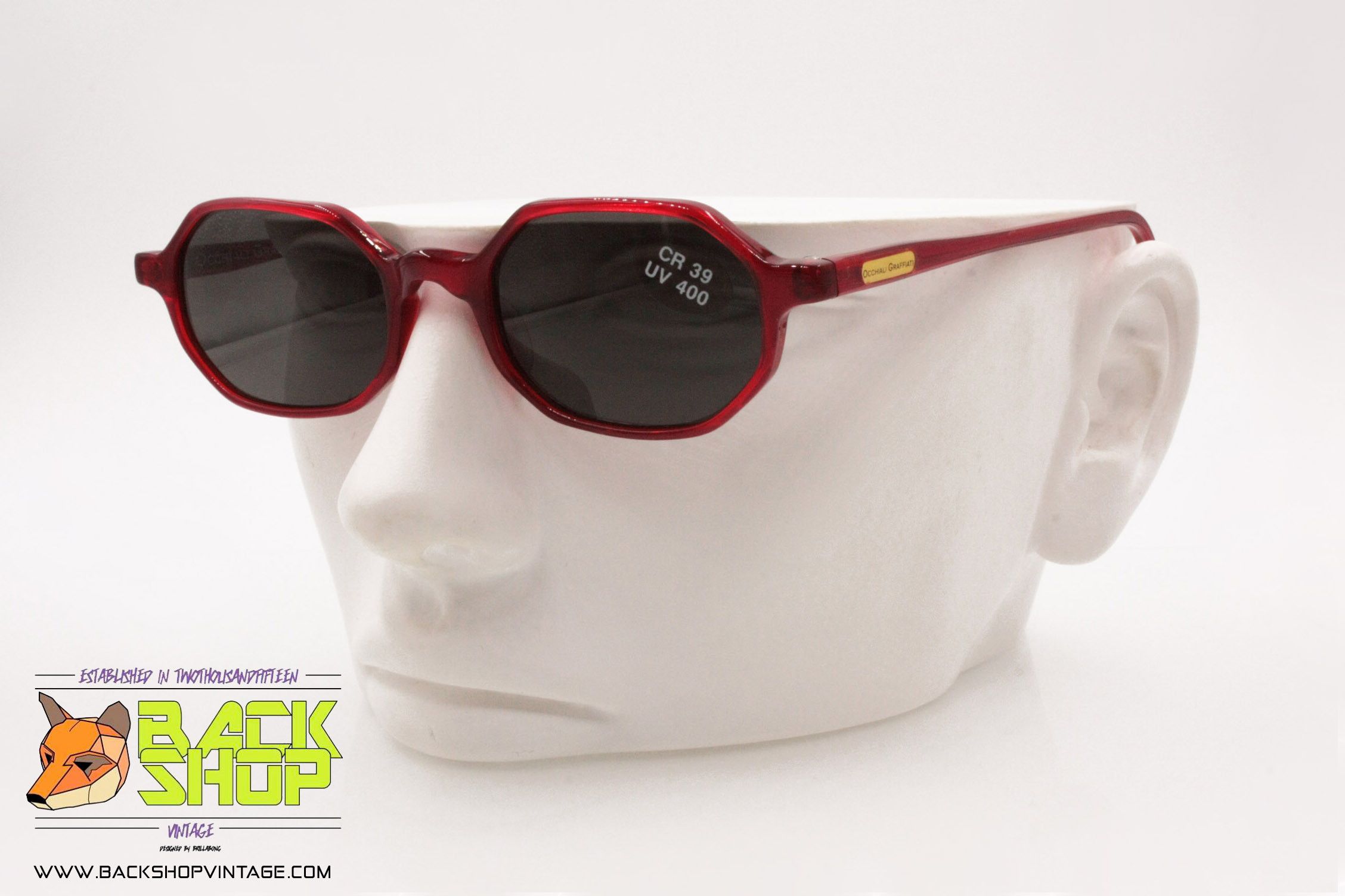Italian Designers × Vintage OCCHIALI GRAFFIATI mod. PV 12 Vintage ...
