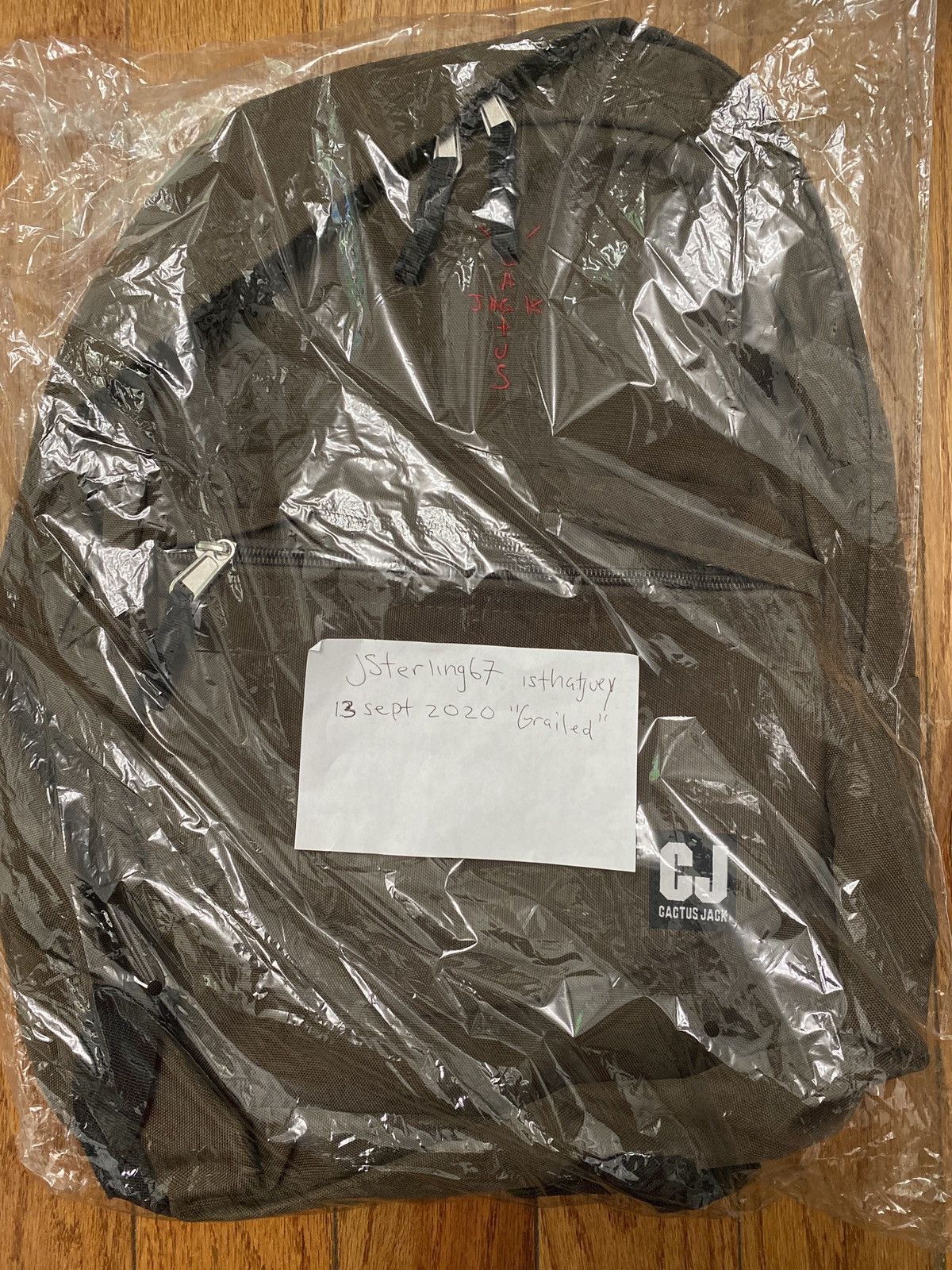 Travis Scott NEW TRAVIS SCOTT CACTUS JACK BACKPACK WITH PATCHES SET ...