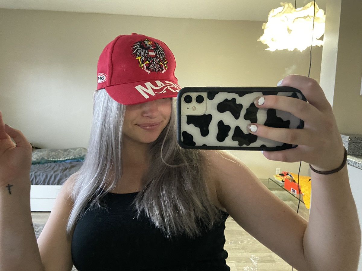Vintage Vintage red OFB hat | Grailed