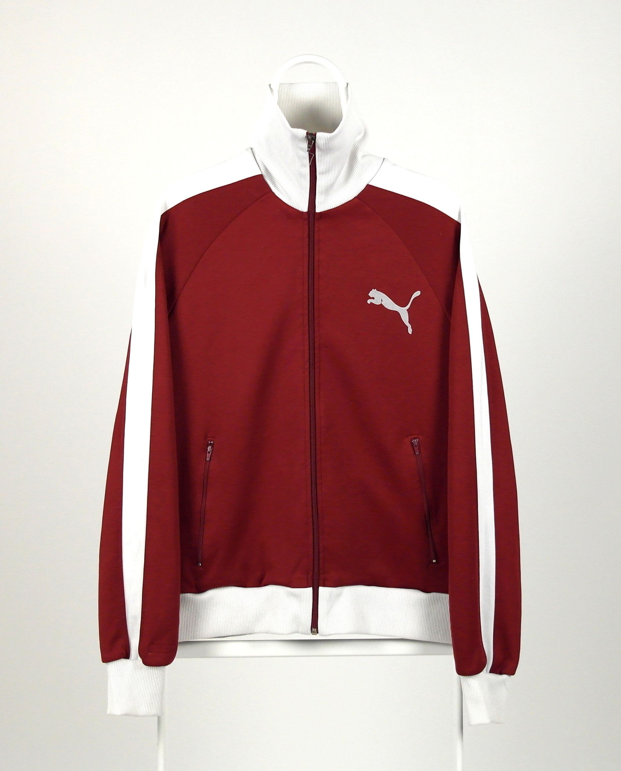 Puma Puma Vintage Zip Sweatshirt Jacket Mens L Red | Grailed