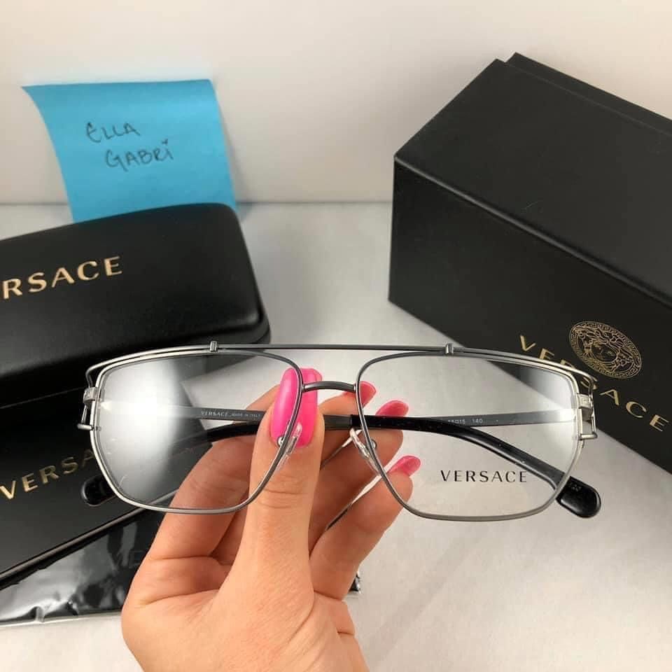 Versace NEW Versace VE1257 Gunmetal Eyeglasses Frames | Grailed