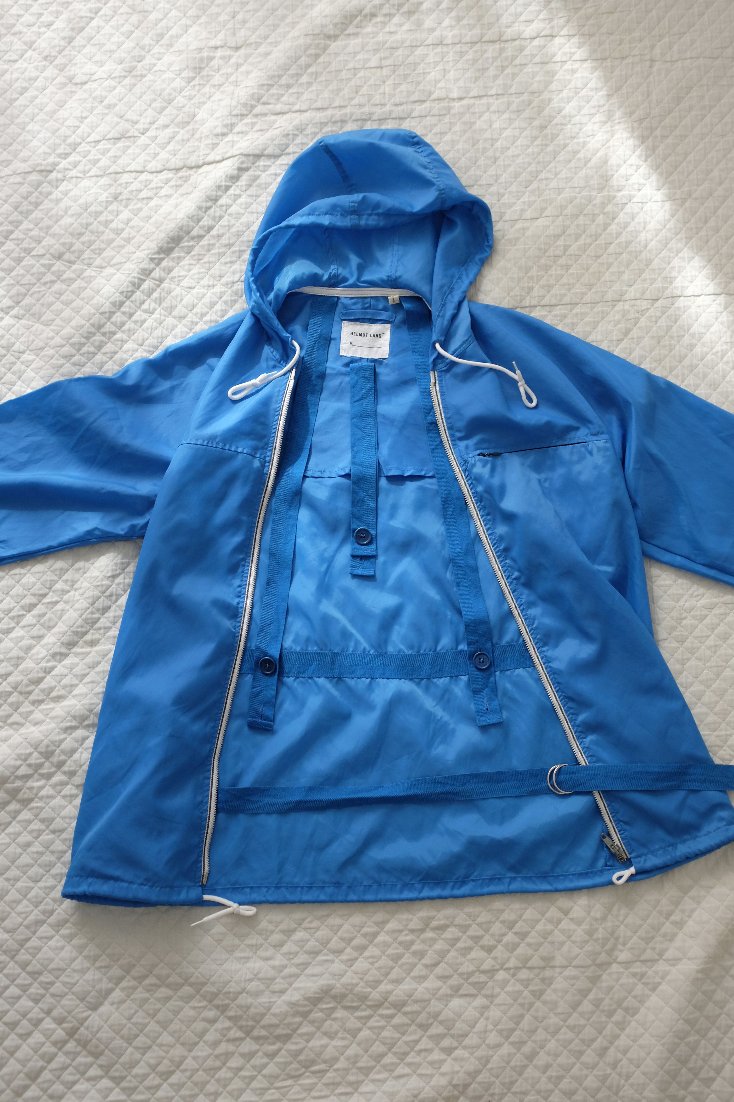 Helmut Lang Parachute parka with backpack straps | Grailed