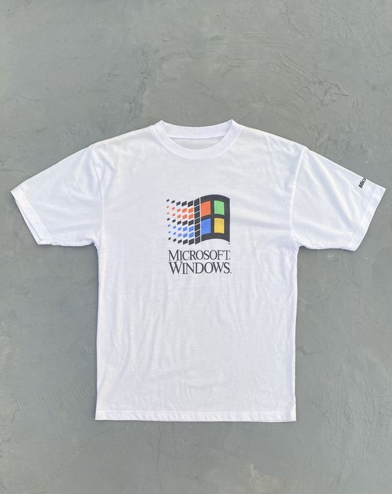 Vintage Vintage 1990 Microsoft Windows T-Shirt | Grailed