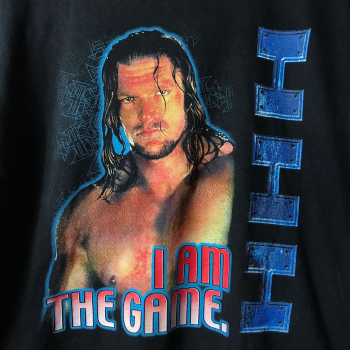 Vintage Triple H HHH The Game Vintage 2000s Bootleg WWF Shirt L | Grailed