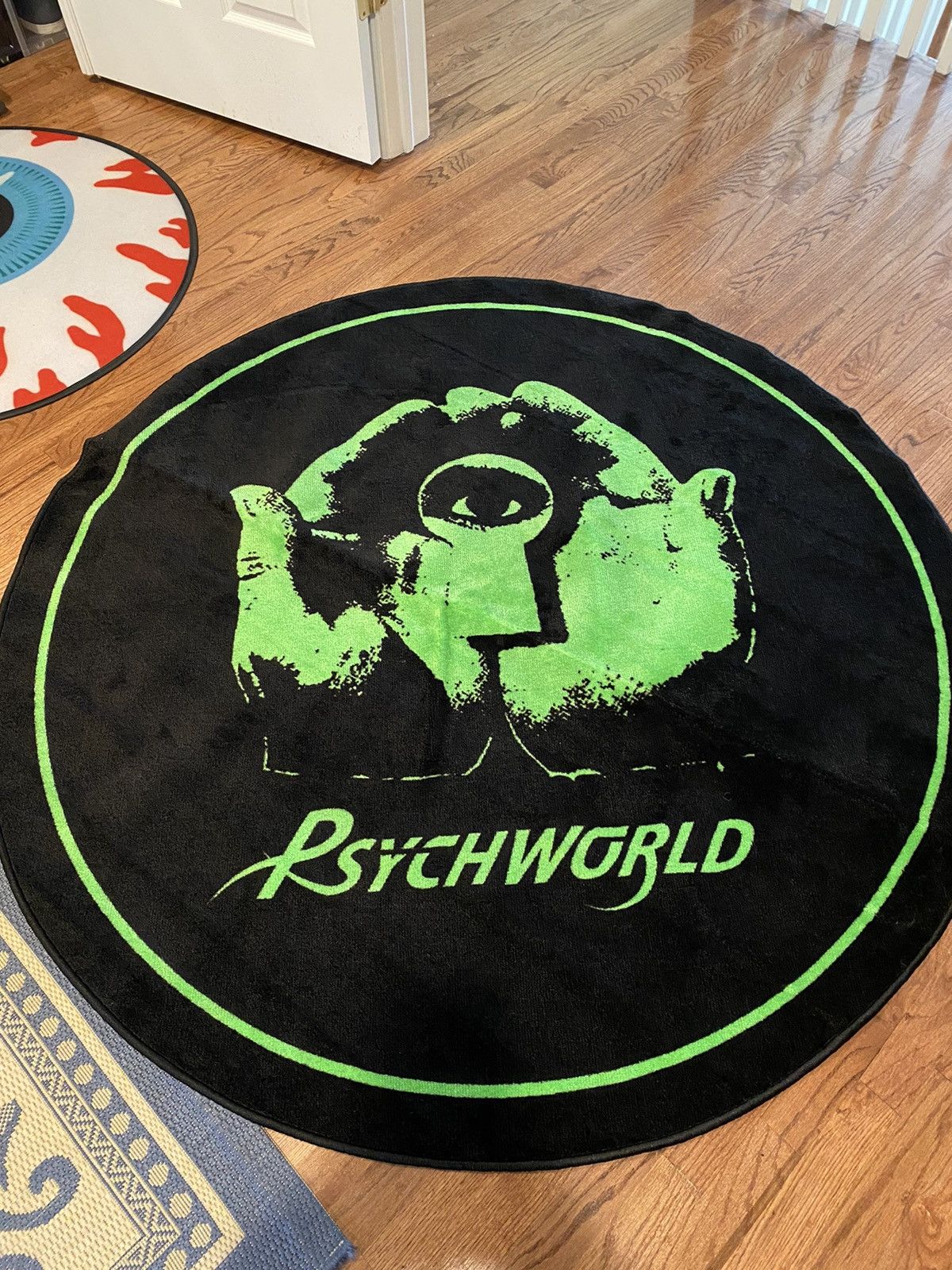 Psychworld Psychworld Logo Rug | Grailed