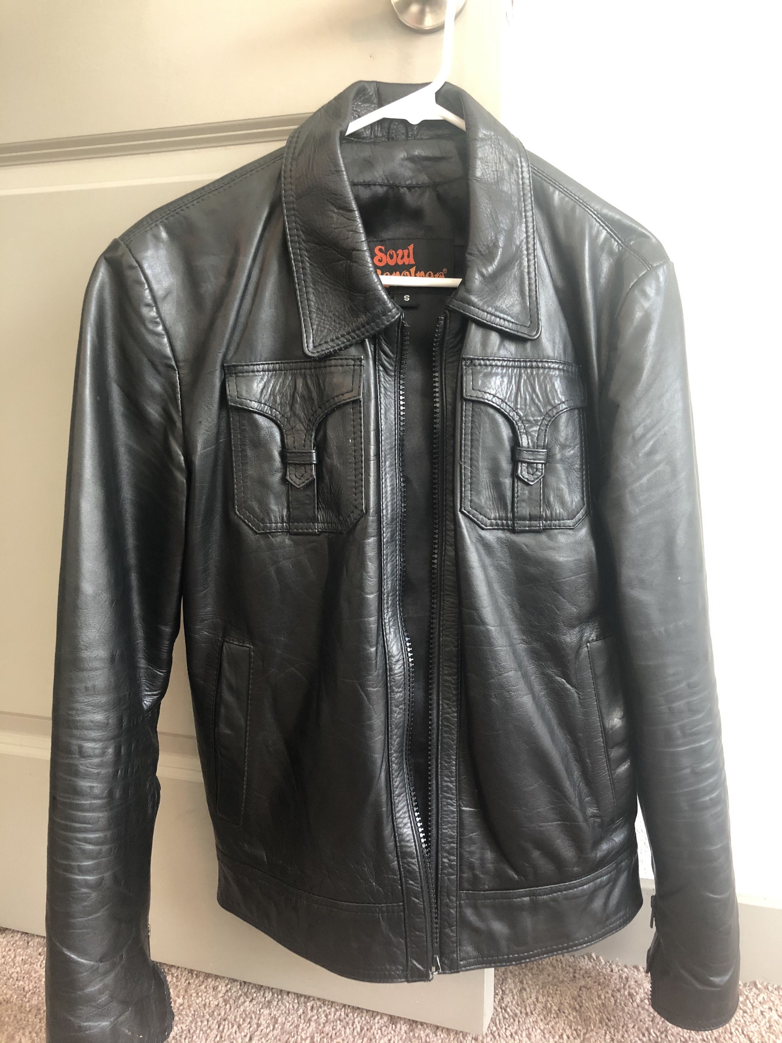 Soul Revolver Soul Revolver Drifter Leather Jacket | Grailed