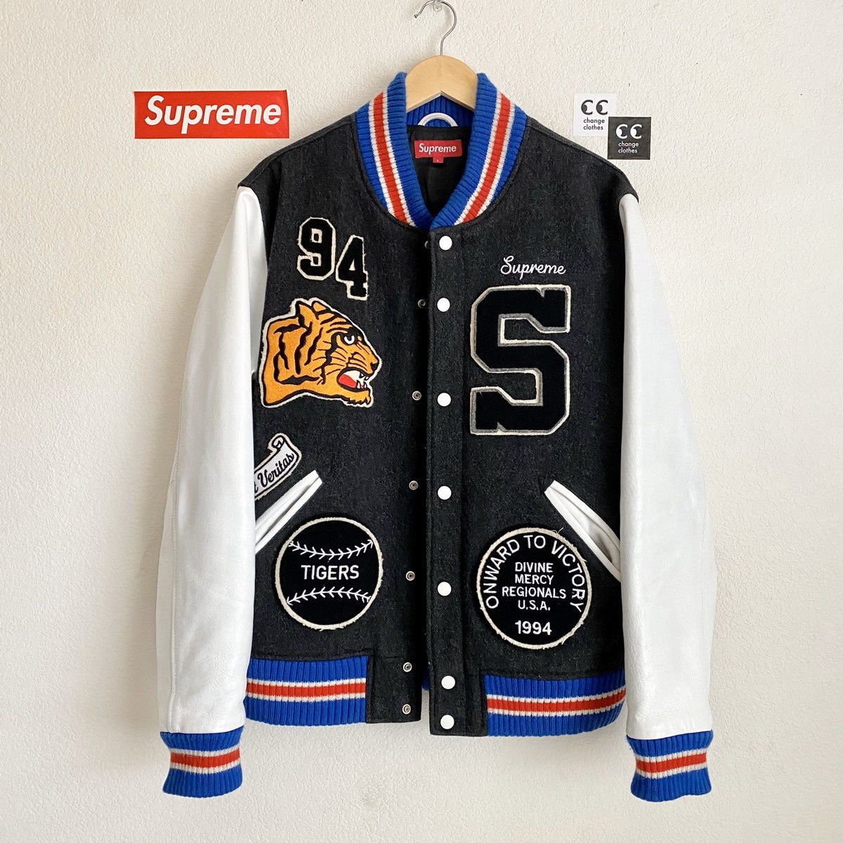 Supreme Supreme Tiger Varsity Jacket 2009 Grail Drake Travis Carti ...