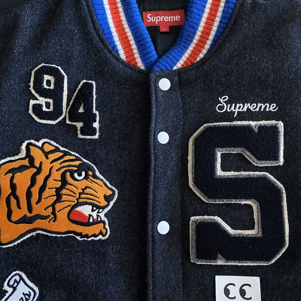 Supreme Supreme Tiger Varsity Jacket 2009 Grail Drake Travis Carti ...