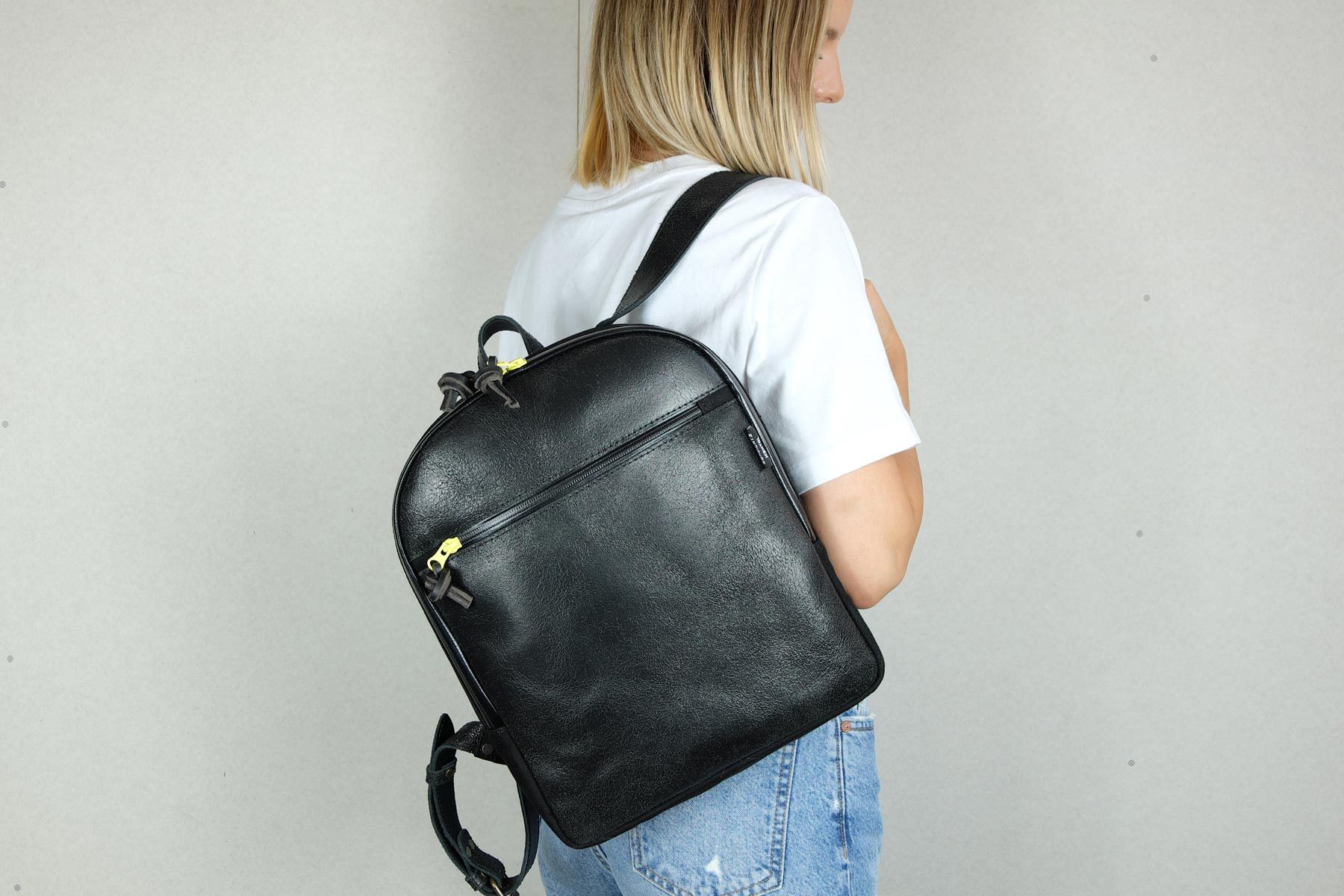 Vintage City Backpack, Lady Backpack, Urban Backpack, Slim Backpack ...