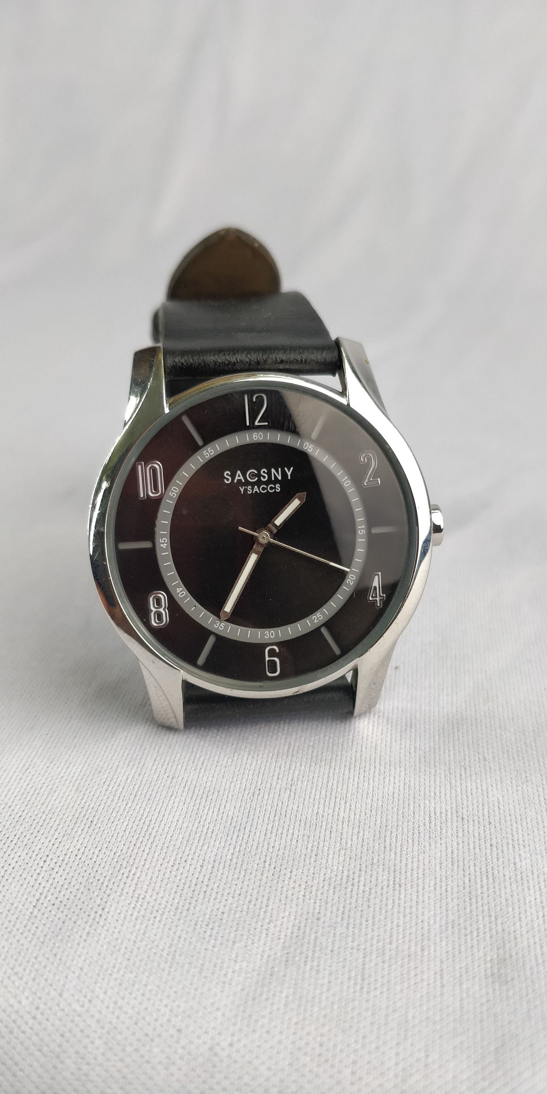 Y's × Yohji Yamamoto VERY RARE Y'saccs Watch by Yohji Yamamoto Watch # ...