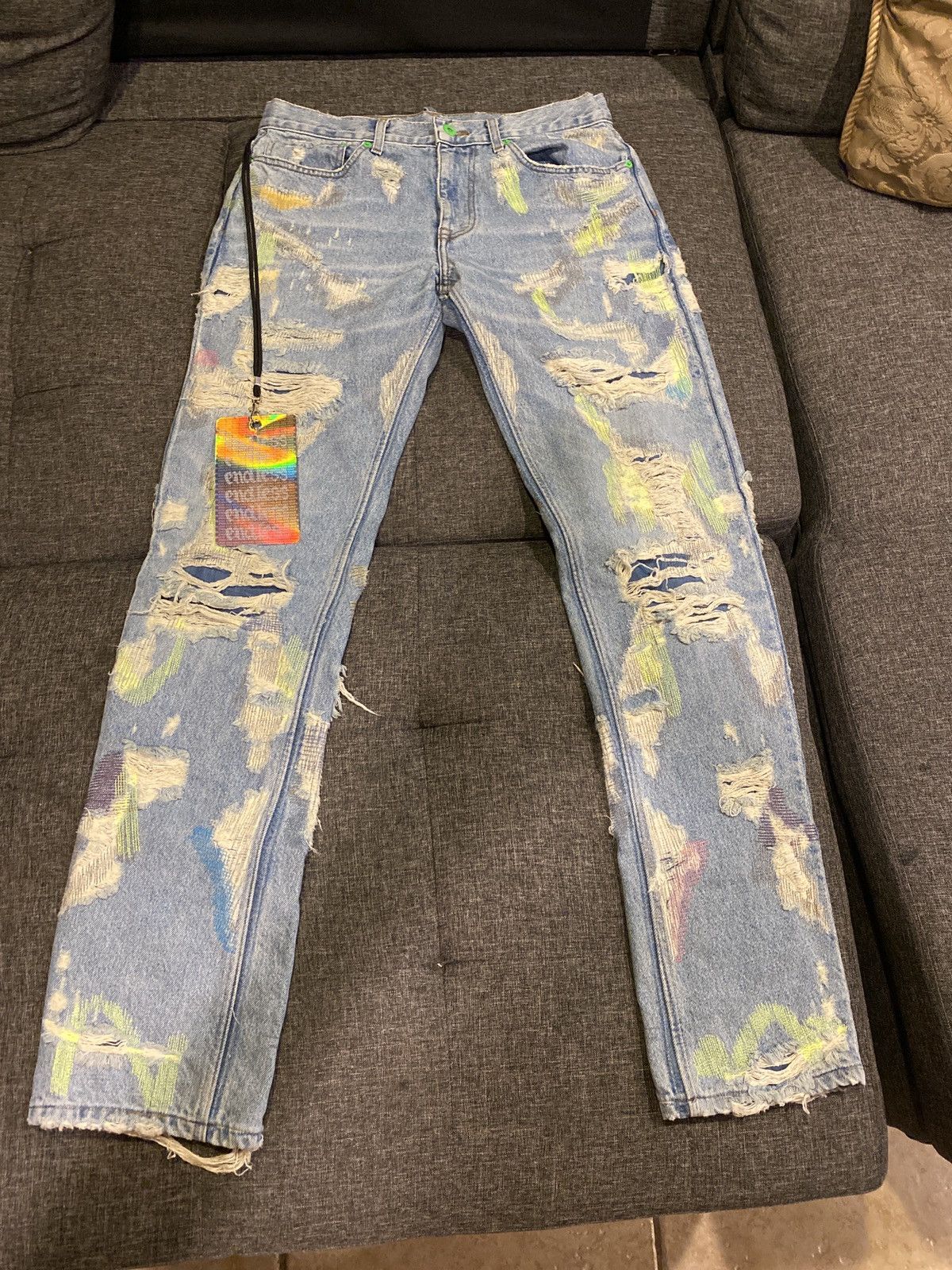 Vlone Endless Denim Size 32 | Grailed