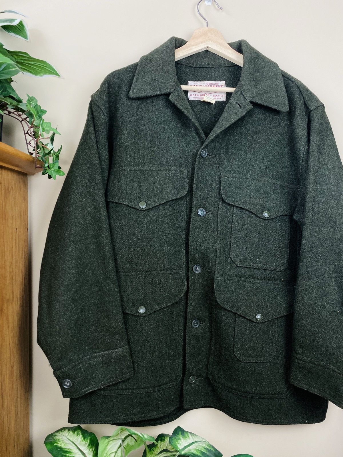 Filson × Vintage Vintage 1960’s Filson Wool Hunting Jacket | Grailed