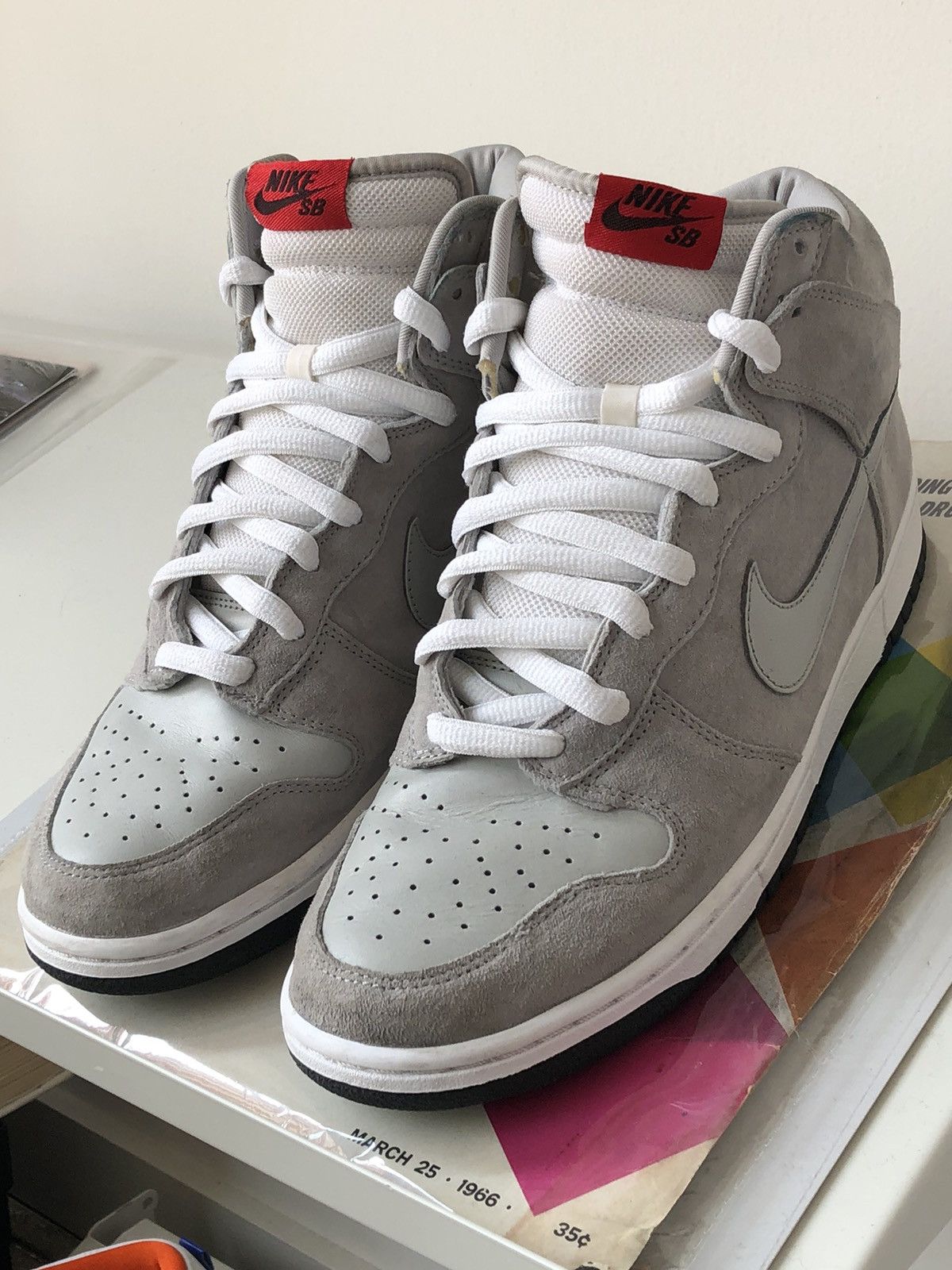 Nike Dunk High Pro SB Pee Wee Herman 2007 | Grailed