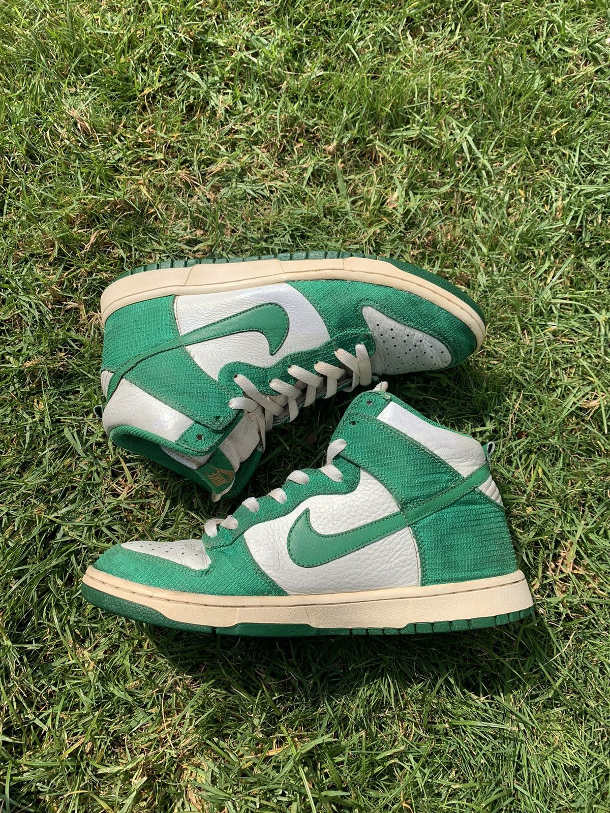 Nike Dunk High Lucky Green | Grailed