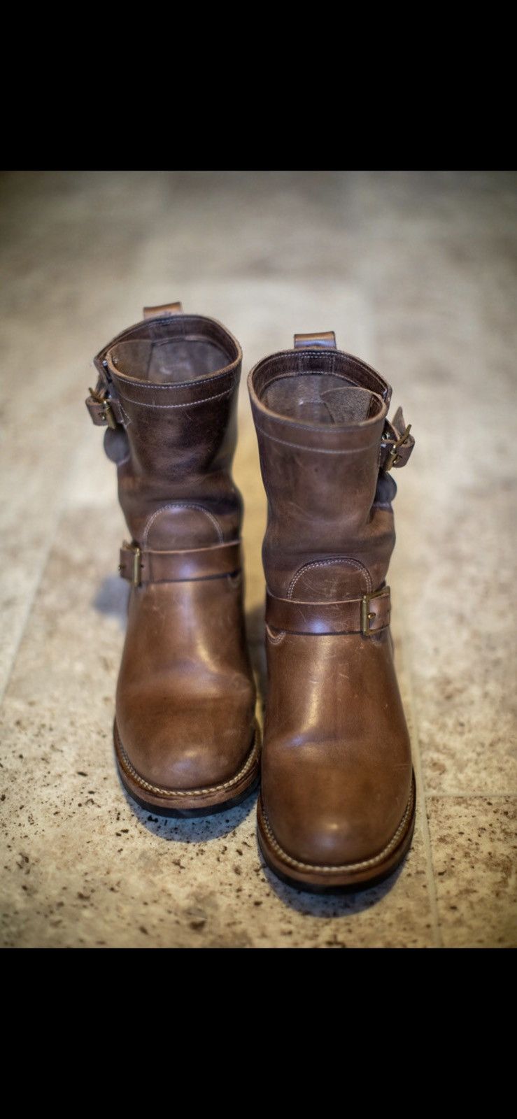 Viberg Viberg Natural Chromexcel Engineer Boot | Grailed