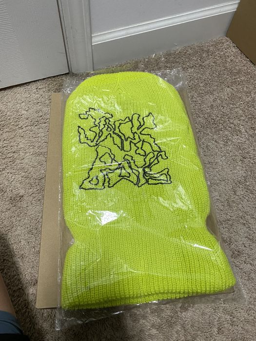 Travis Scott Travis Scott Jackboys Cover Neon Ski Mask | Grailed