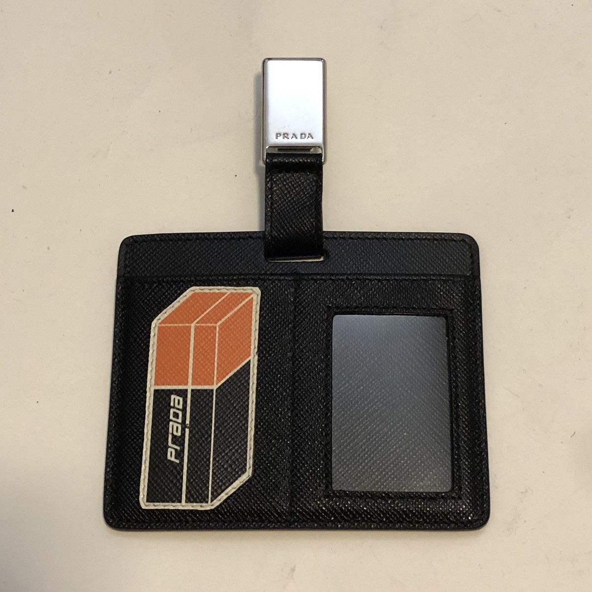 Prada Prada ID Badge Holder | Grailed
