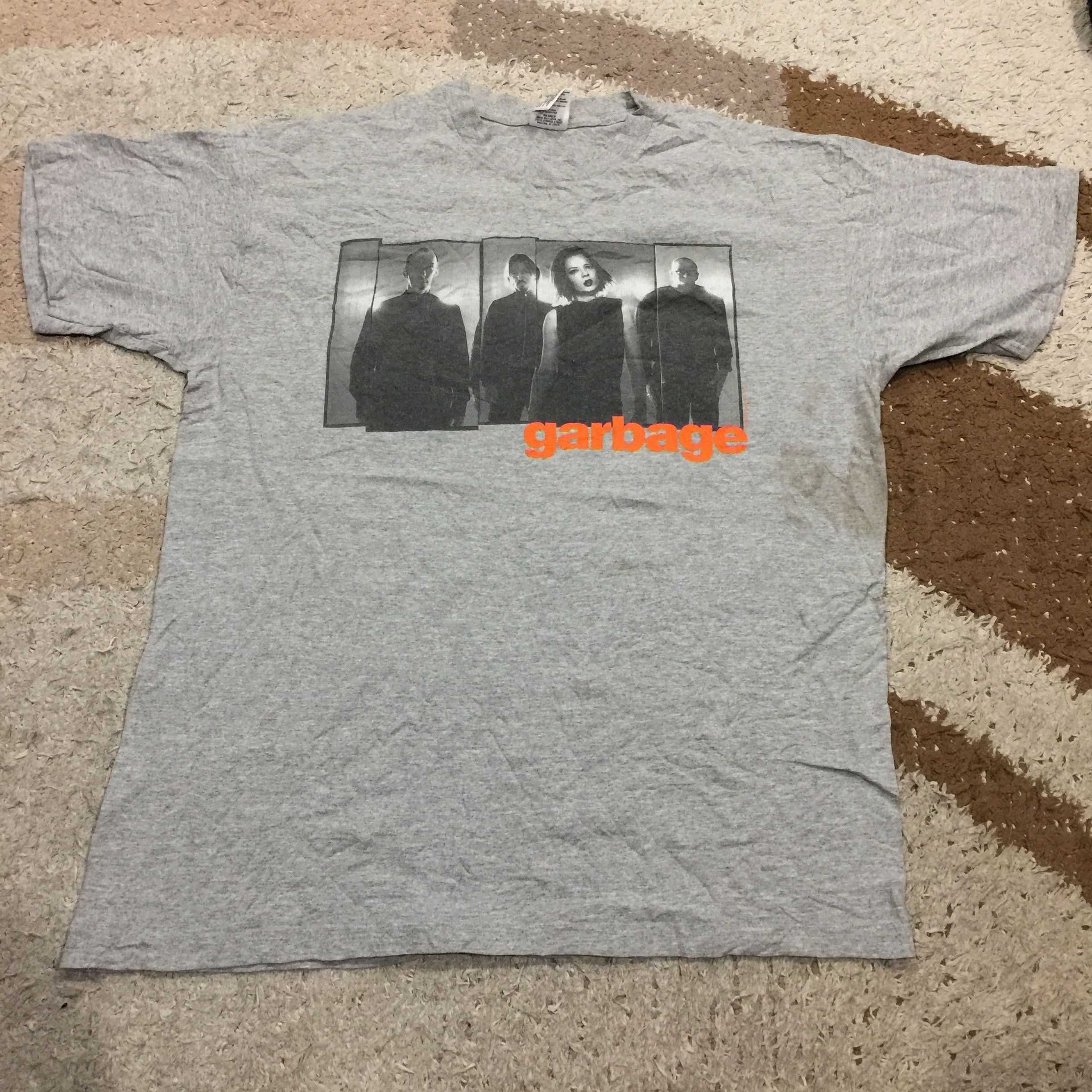 Band Tees × Vintage Vintage 90’s Garbage (band) T-Shirt | Grailed