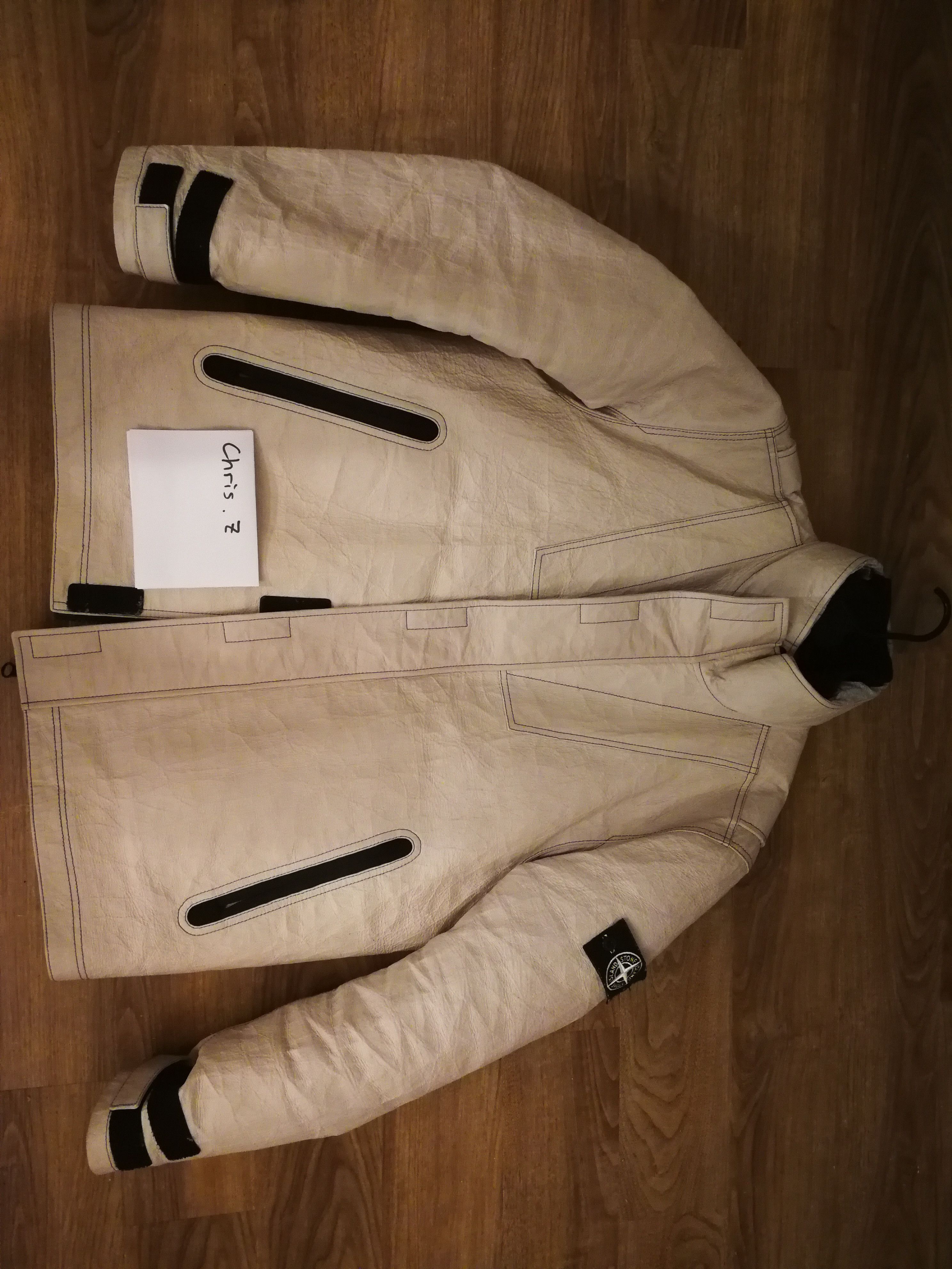 Stone Island Stone island Ice jacket in dyneema bonded leather | Grailed