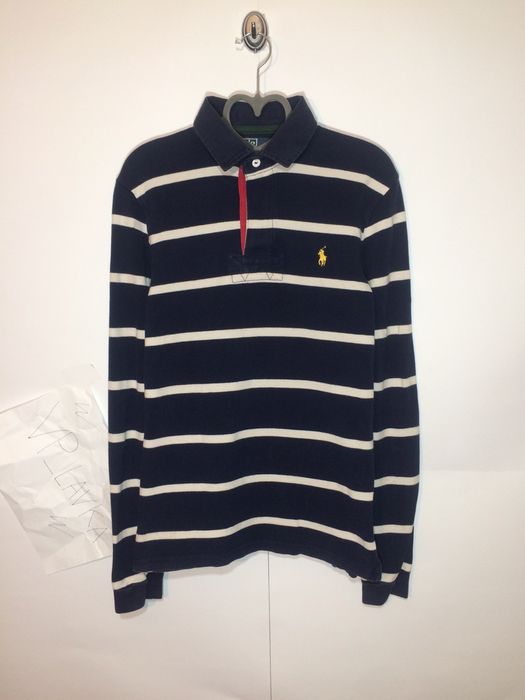 Polo Ralph Lauren Polo Ralph Lauren Striped Rugby Longsleeve Kanye ...
