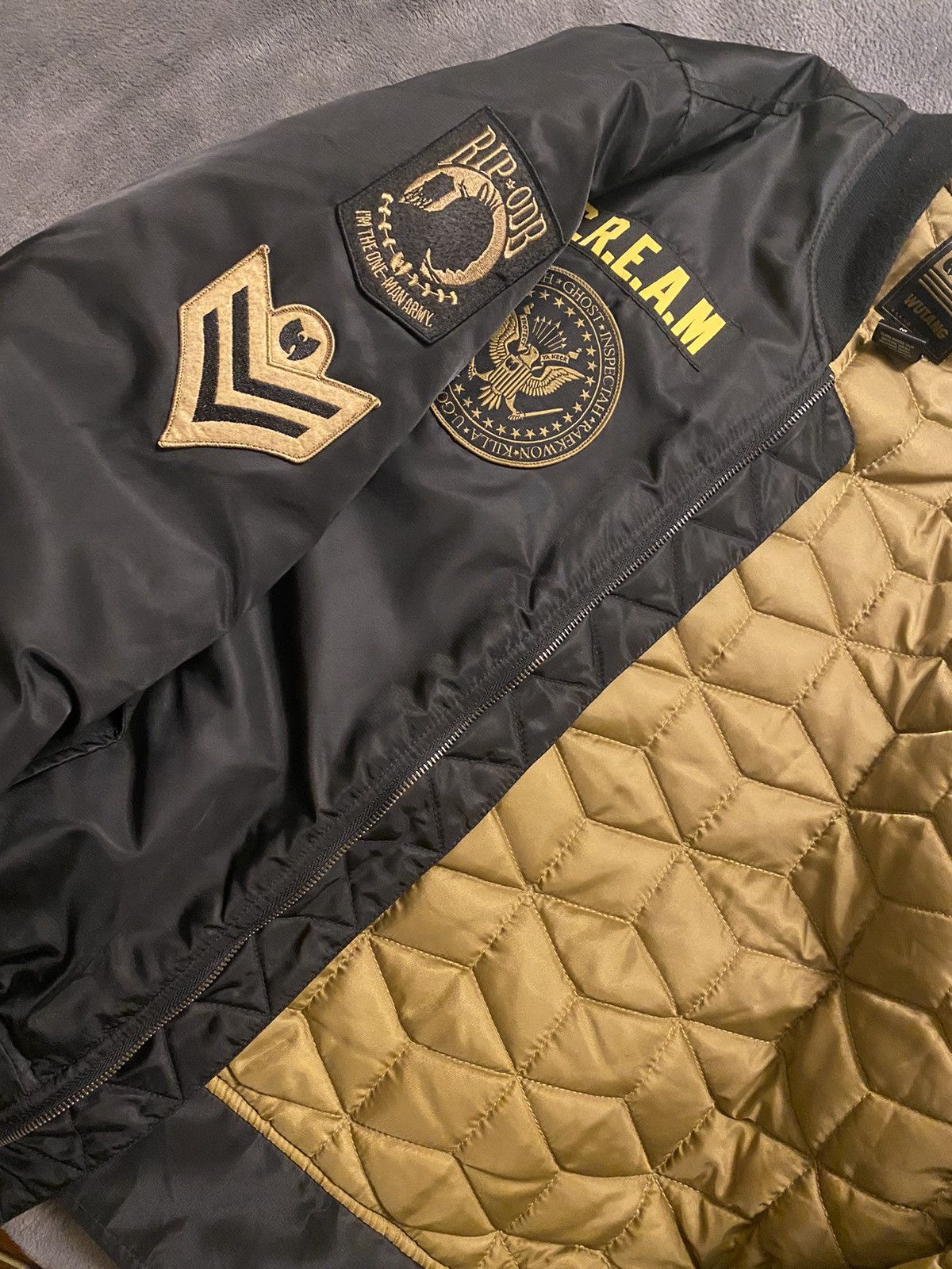 Wu Tang Clan Authentic Wutang Bomber Jacket | Grailed