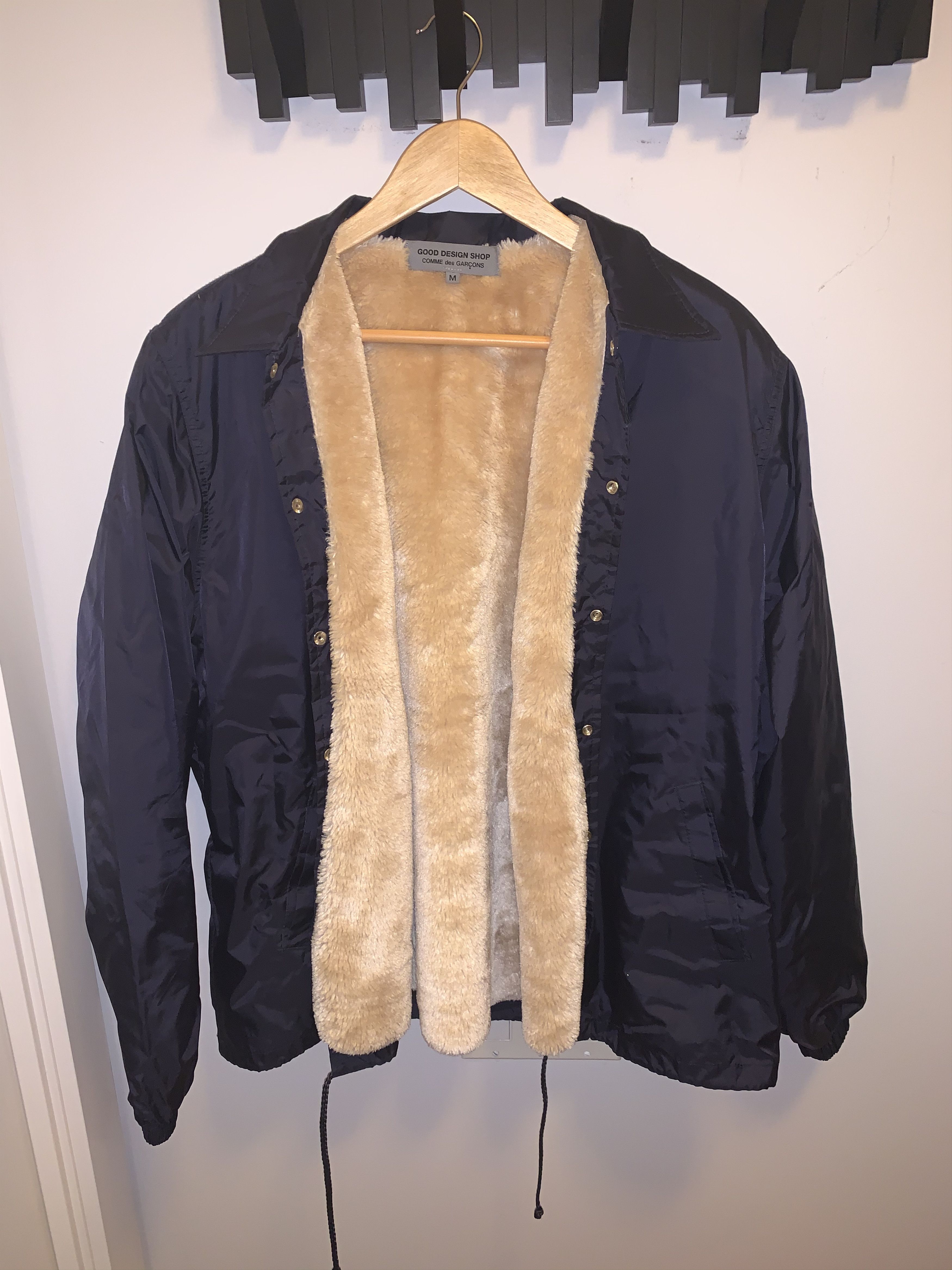 Comme des Garcons Fur Lined Coach Jacket | Grailed
