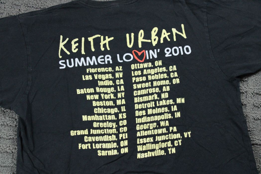 Vintage Vintage Keith Urban T-Shirt / Country Music Tee | Grailed