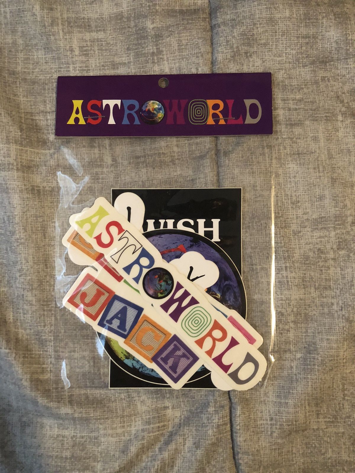 Travis Scott ASTROWORLD STICKER PACK | Grailed