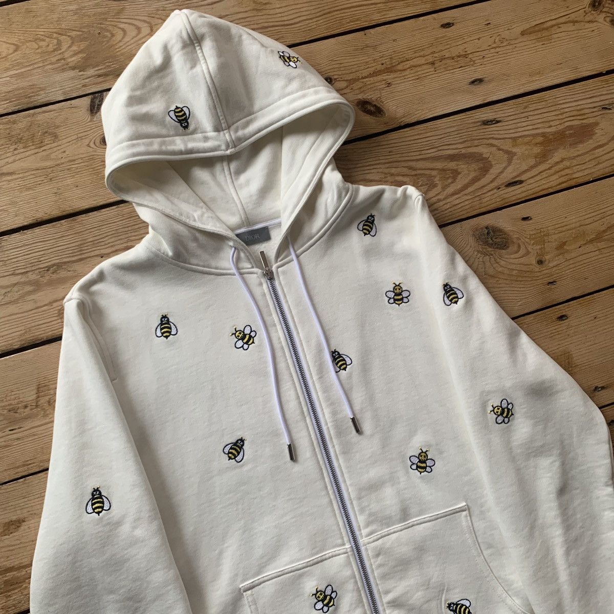 Dior × Kaws Dior Kaws Embroidered Bee Hoodie | Grailed